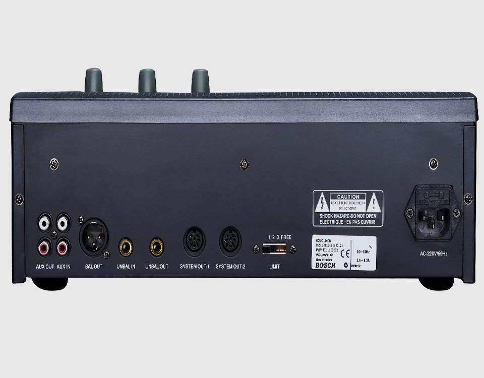 BỘ NGUỒN - THIẾT BỊ ĐIỀU KHIỂN TRUNG TÂM HỘI NGHỊ BOSCH CCS900